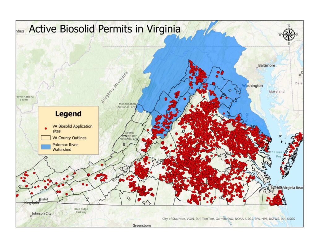 New Report: Virginia Approves Land Application of PFAS - Potomac ...